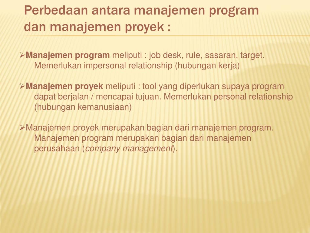 Perbedaan Manajemen Proyek Dan Manajemen Konstruksi Serta Supervisi - Riset Perbedaan Manajemen Proyek Dan Manajemen Konstruksi Serta Supervisi - Riset