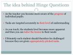 PPT - Hinge Questions PowerPoint Presentation - ID:1020970