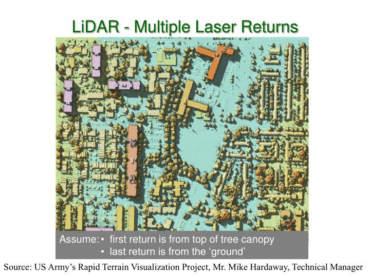 PPT - Remote Sensing Systems, Geographic Information Systems, and the ...