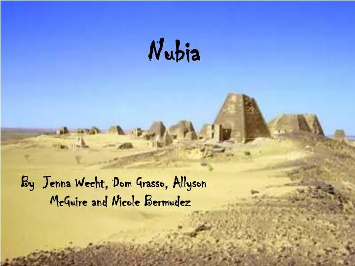 PPT - Nubia PowerPoint Presentation, free download - ID:1021312