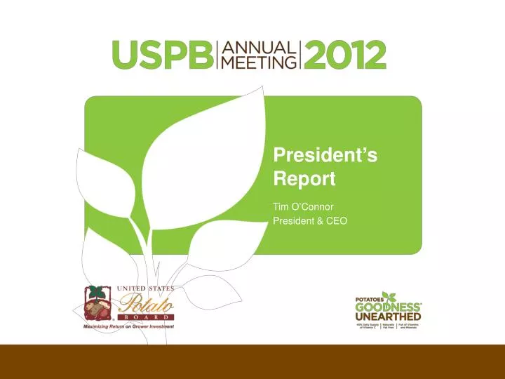 PPT - President ’ s Report PowerPoint Presentation, free download - ID ...