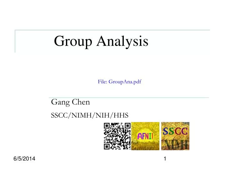 PPT - Group Analysis PowerPoint Presentation, free download - ID:1021774