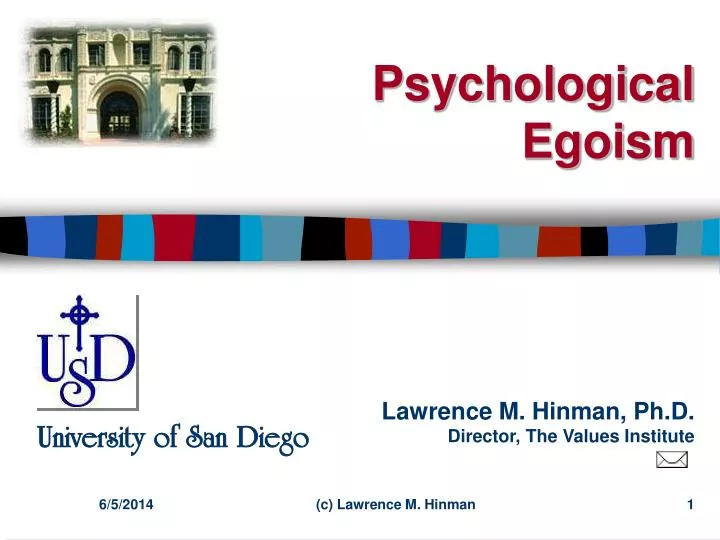 PPT - Psychological Egoism PowerPoint Presentation, free download - ID ...