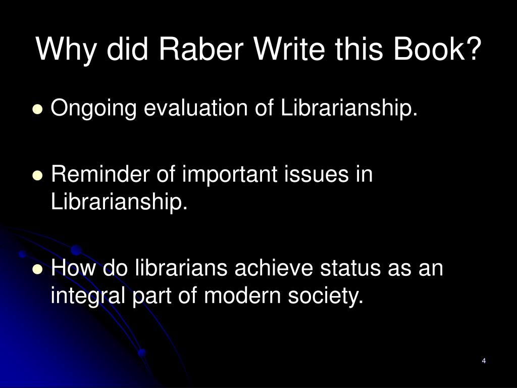 PPT - Librarianship and Legitimacy: the Ideology of the Public Library ...