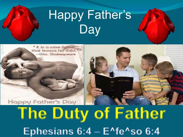 PPT - Happy Father’s Day PowerPoint Presentation, free download - ID ...