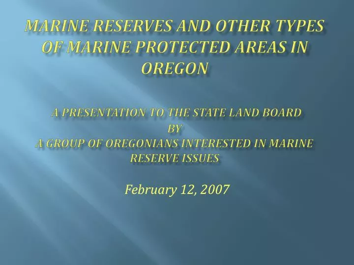 PPT - February 12, 2007 PowerPoint Presentation, free download - ID:1027422