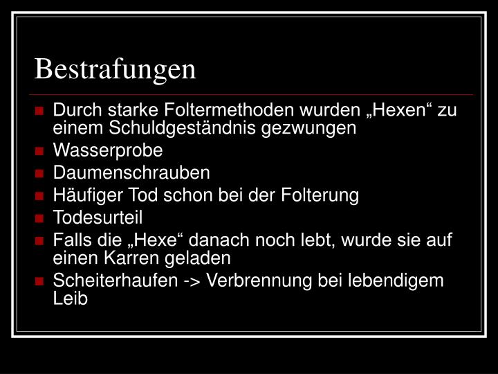 PPT - Hexenverfolgung im Mittelalter PowerPoint Presentation - ID:1027906