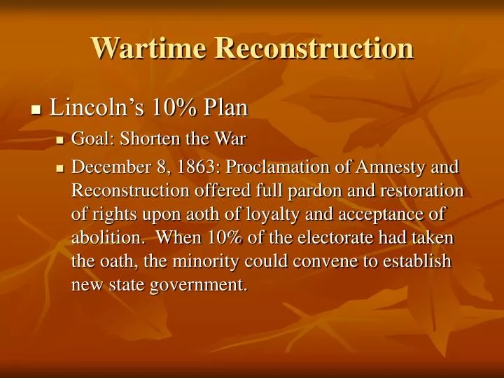 PPT - Wartime Reconstruction PowerPoint Presentation, free download ...