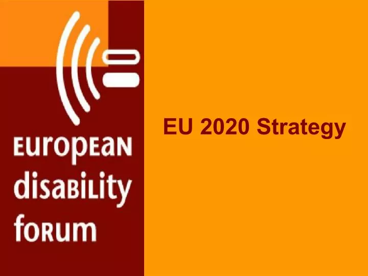 PPT - EU 2020 Strategy PowerPoint Presentation, free download - ID:1028688