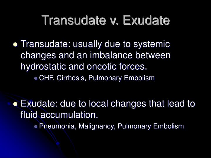 PPT - Pleural Effusions Internal Medicine AM Report Andrew Smitherman ...
