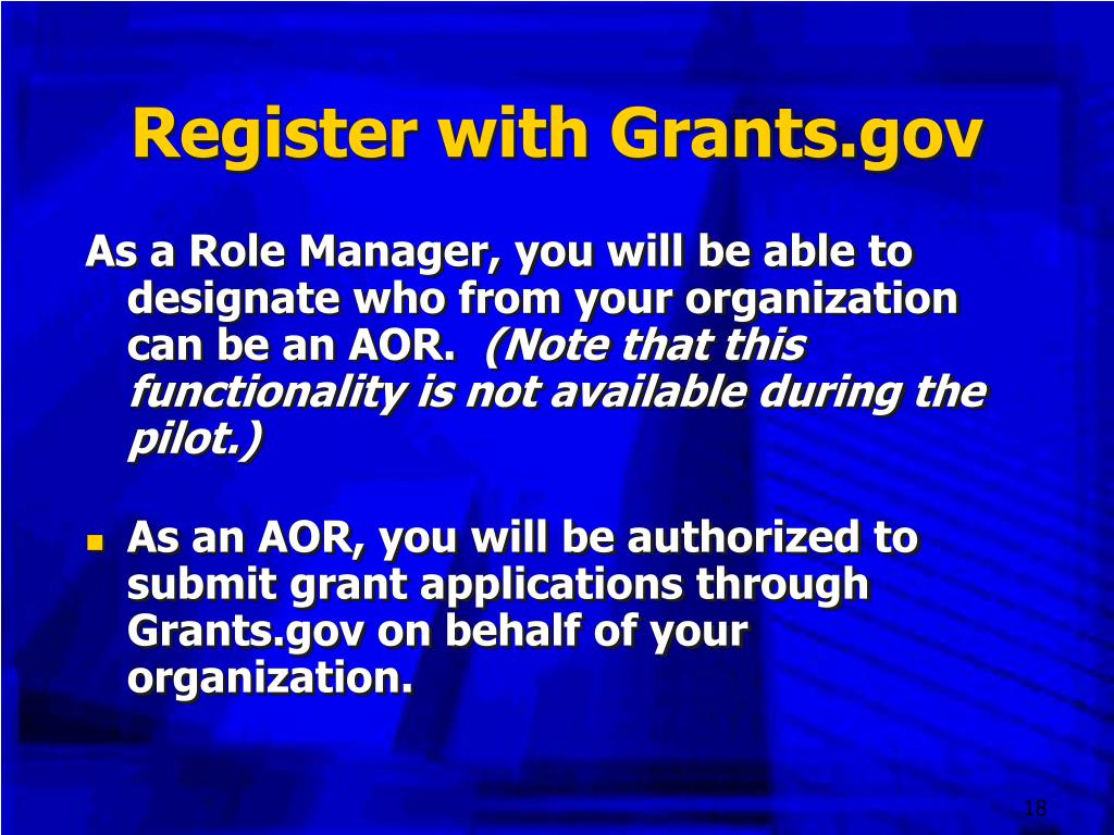 PPT - How To Apply For Grants using Grants.gov PowerPoint Presentation ...