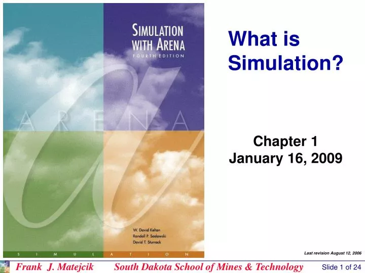 PPT - What is Simulation? PowerPoint Presentation, free download - ID ...