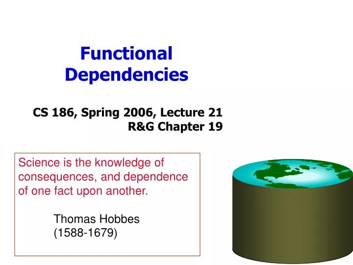 PPT - Functional Dependencies PowerPoint Presentation, free download - ID:1030998