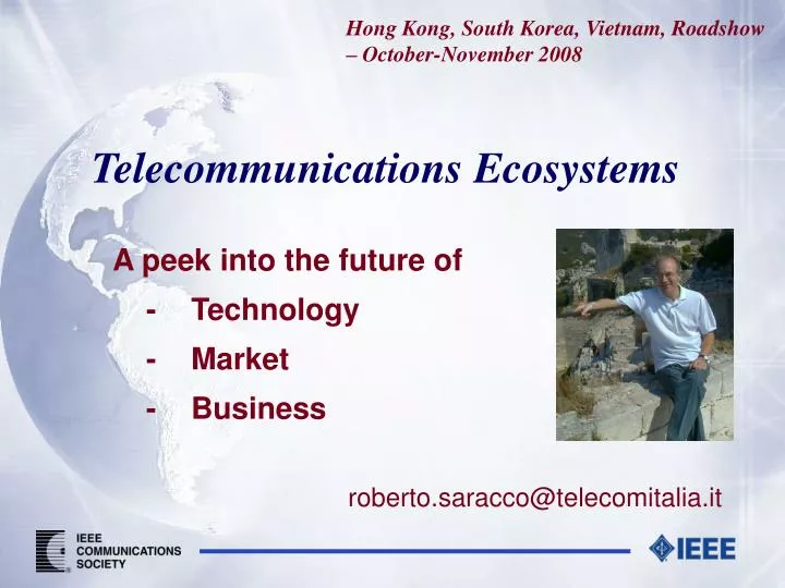 PPT - Telecommunications Ecosystems PowerPoint Presentation, free ...