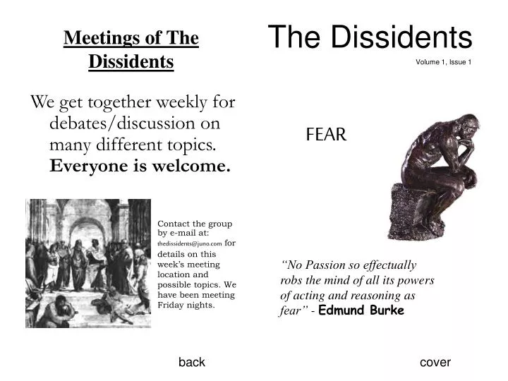 PPT - The Dissidents PowerPoint Presentation, free download - ID:1033143