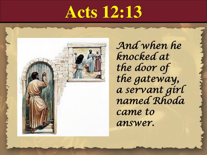 PPT - Book of Acts Chapter 12 PowerPoint Presentation - ID:1033329