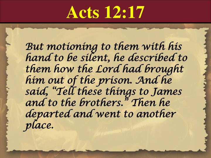 PPT - Book of Acts Chapter 12 PowerPoint Presentation - ID:1033329
