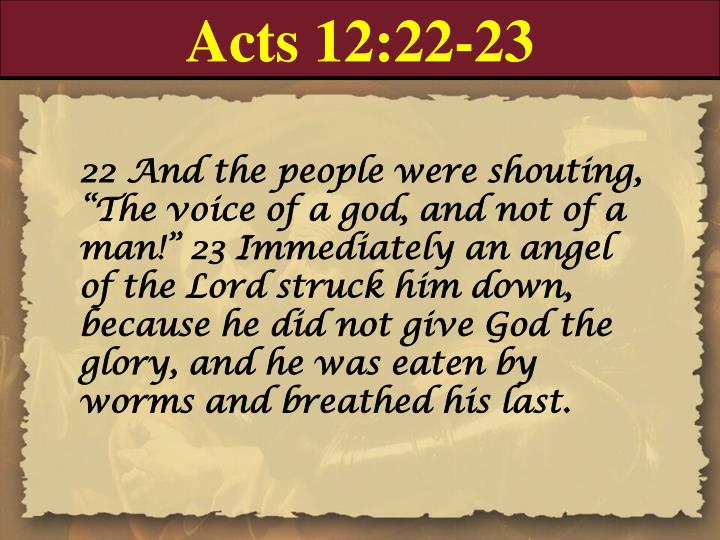 PPT - Book of Acts Chapter 12 PowerPoint Presentation - ID:1033329