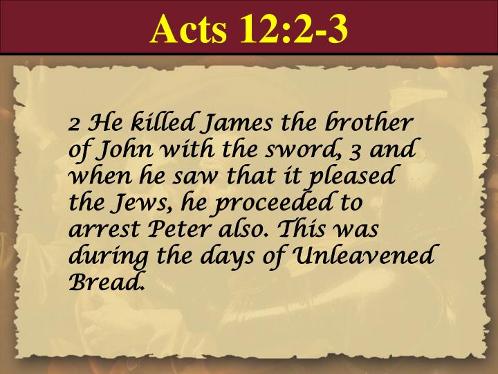 PPT - Book of Acts Chapter 12 PowerPoint Presentation - ID:1033329