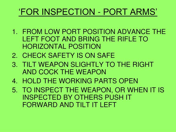 PPT - THE L98A2 CADET GENERAL PURPOSE RIFLE PowerPoint Presentation ...