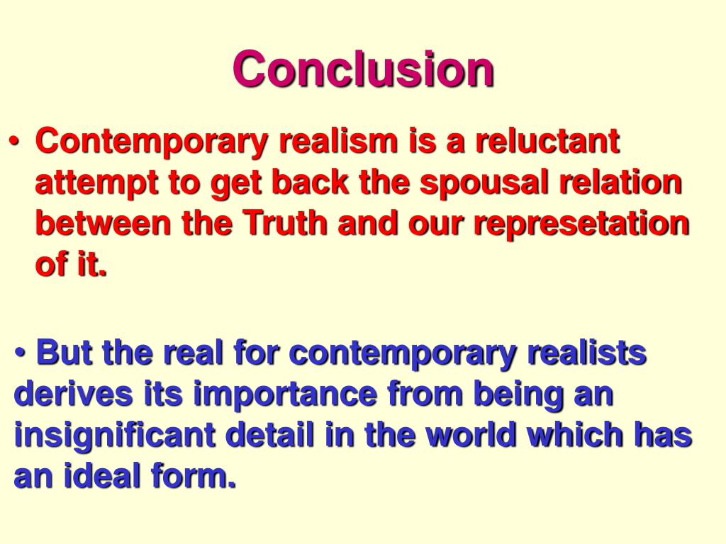 PPT - Contemporary Realism in Painting PowerPoint Presentation, free ...