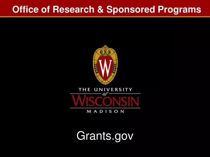PPT - Office of Research & Sponsored Programs PowerPoint Presentation ...