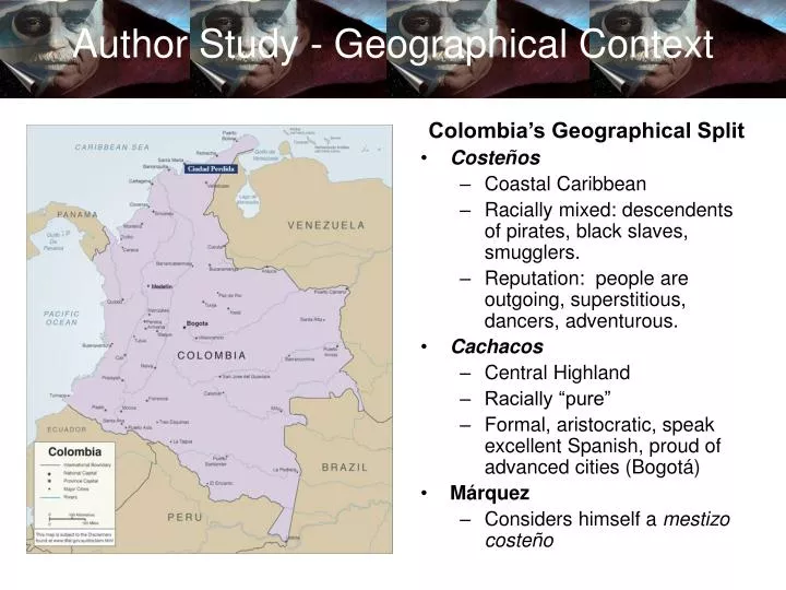 PPT - Author Study - Geographical Context PowerPoint Presentation, free ...