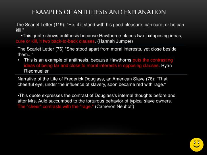 PPT - Antithesis PowerPoint Presentation - ID:1039986