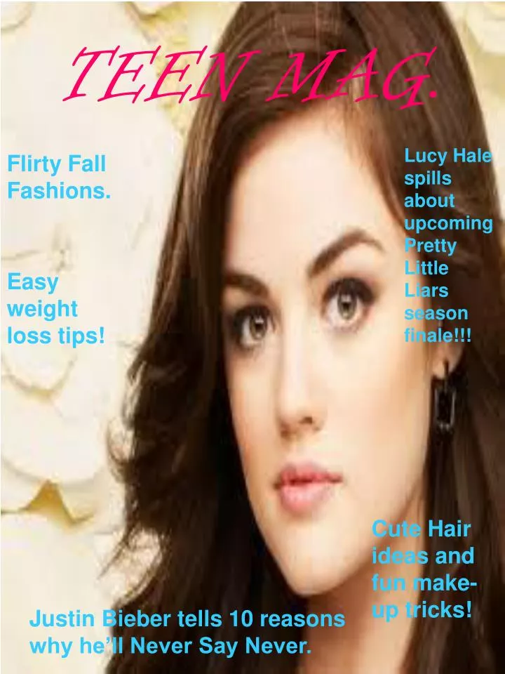 PPT - TEEN MAG. PowerPoint Presentation, free download - ID:1040554