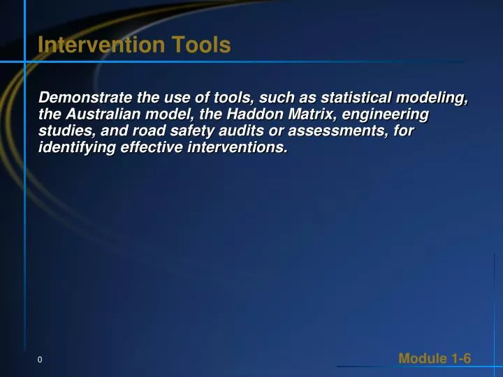 PPT - Intervention Tools PowerPoint Presentation, free download - ID ...