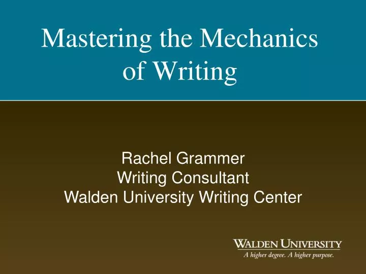 PPT - Mastering the Mechanics of Writing PowerPoint Presentation, free ... PPT - Mastering the Mechanics of Writing PowerPoint Presentation, free ...