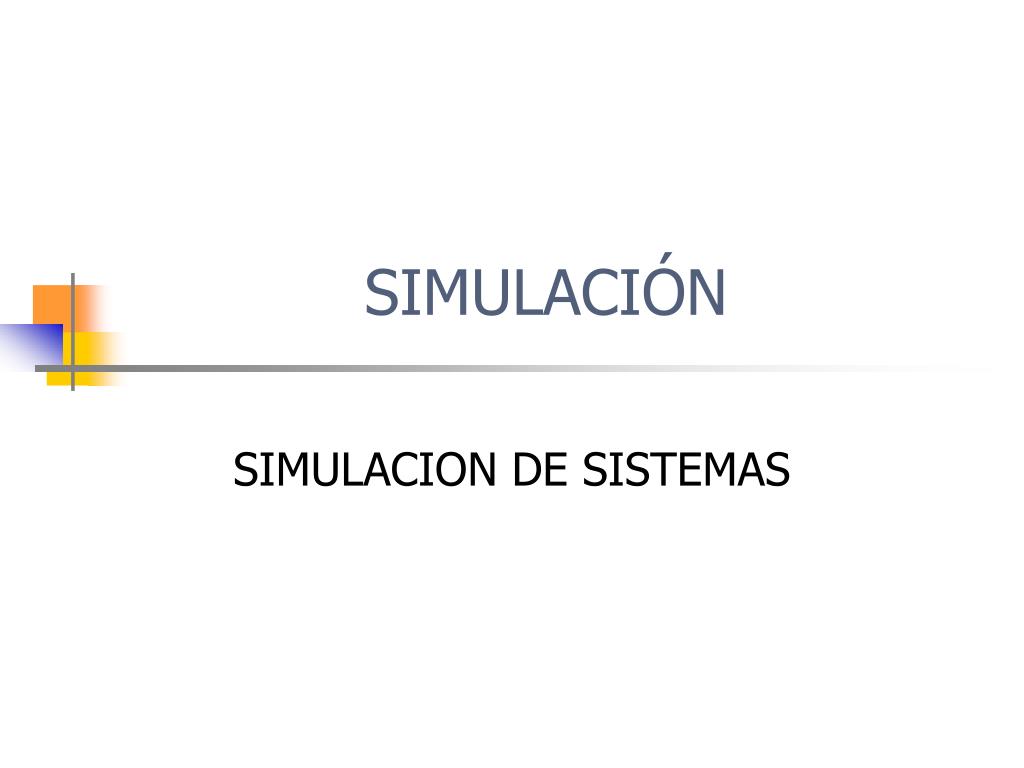 PPT - Introducción a la Simulación PowerPoint Presentation, free ...