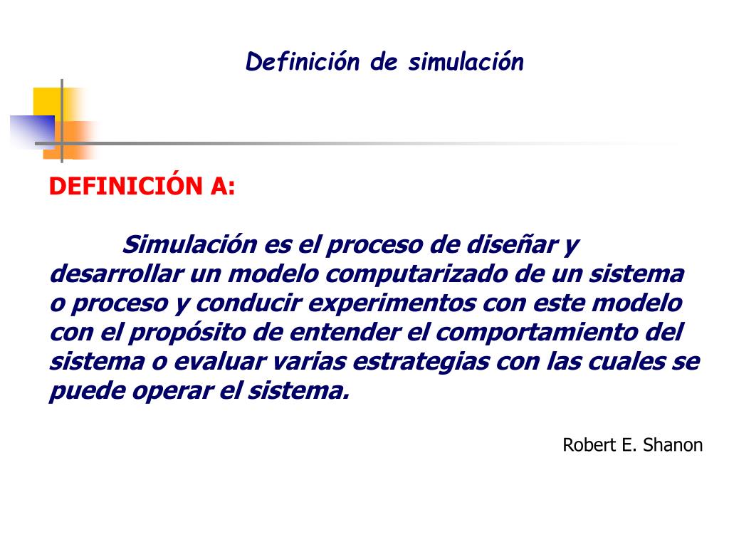 PPT - Introducción a la Simulación PowerPoint Presentation, free ...