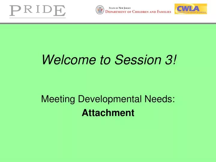 PPT - Welcome to Session 3! PowerPoint Presentation, free download - ID ...
