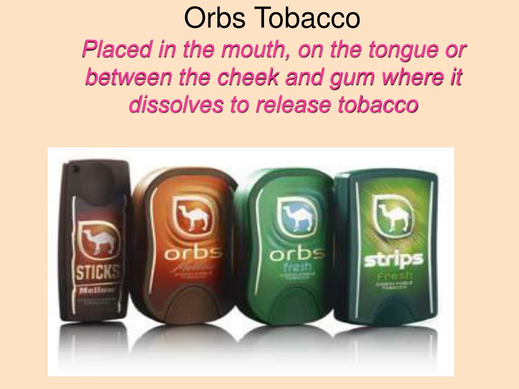 PPT - Emerging Tobacco Product Issues -- The New Kids in Town ...