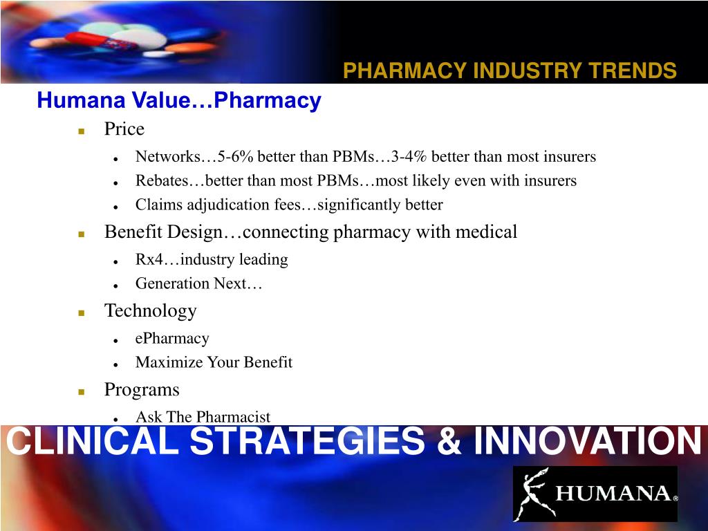 PPT - HUMANA’S STRATEGY For Addressing Pharmacy Industry Trends ...