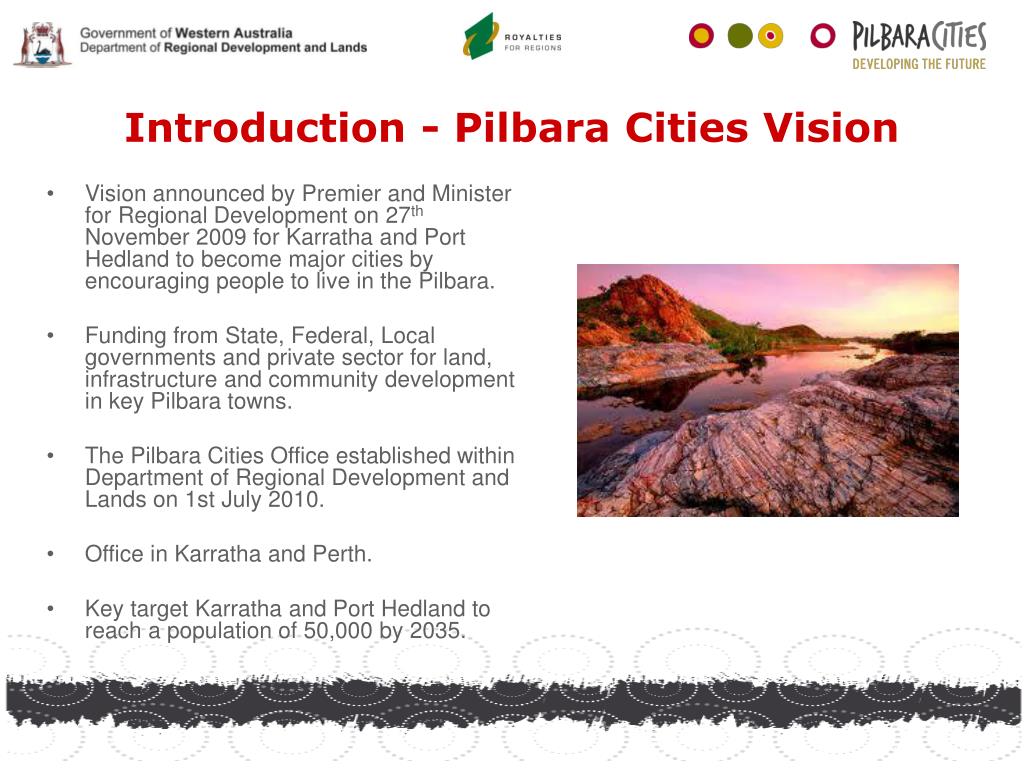 PPT - The Hottest Show in Town Water and Power in the Pilbara ...