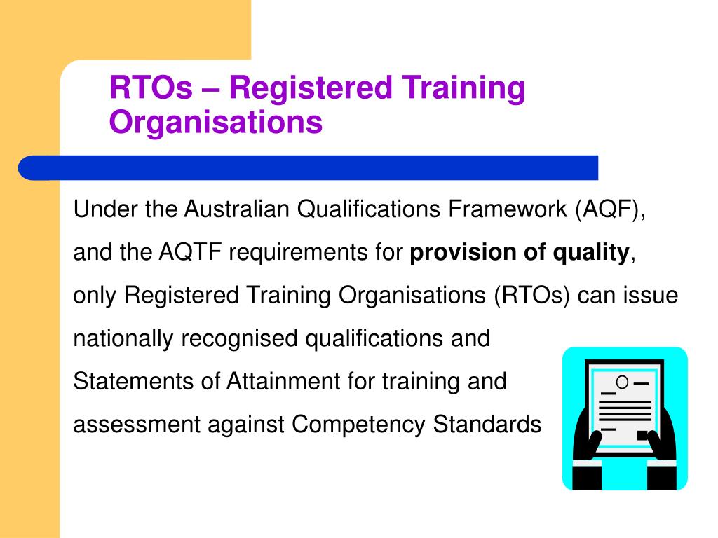 PPT - Introduction to VET Sector Acronyms & Competency-Based Training ...