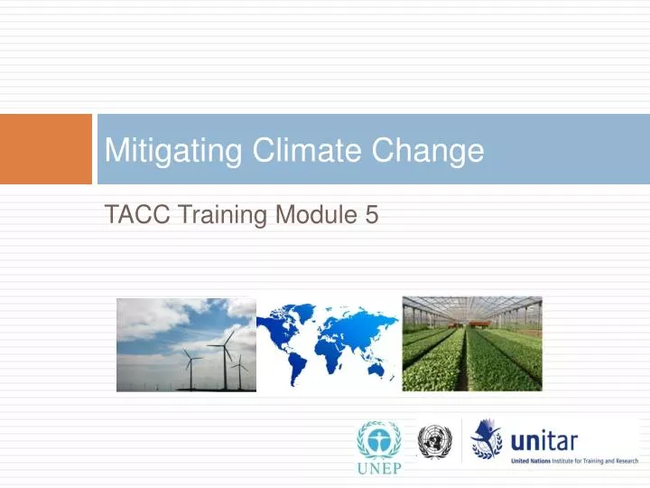 PPT - Mitigating Climate Change PowerPoint Presentation, free download ...