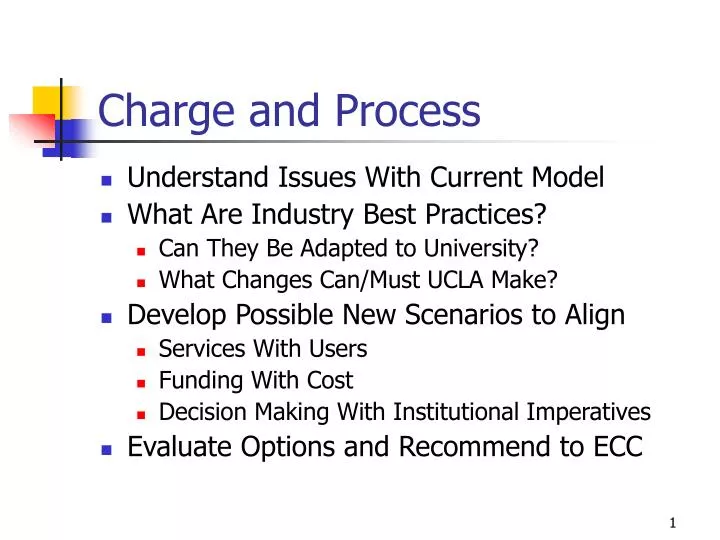 PPT - Charge and Process PowerPoint Presentation, free download - ID ...