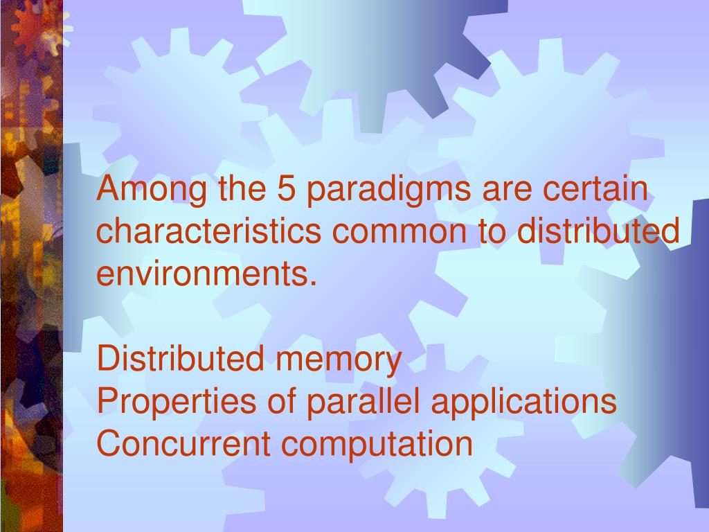 Ppt Multithreaded And Distributed Programming Classes Of Problems Powerpoint Presentation