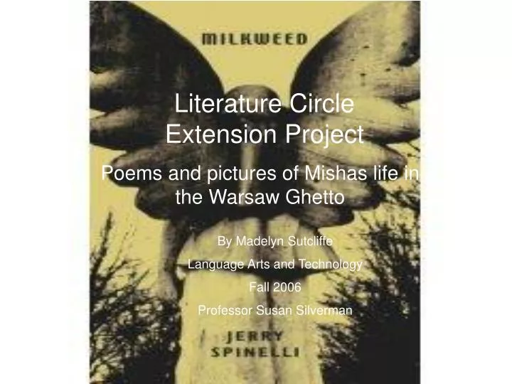 PPT - Literature Circle Extension Project PowerPoint Presentation, free ...