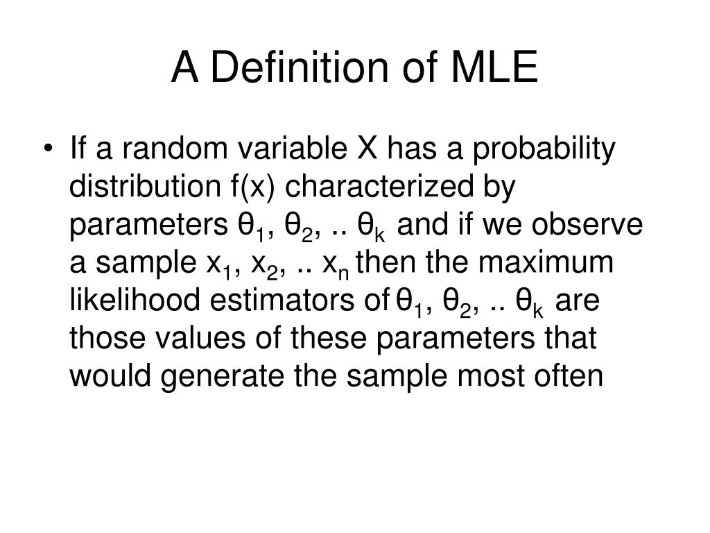 PPT - Maximum Likelihood PowerPoint Presentation, free download - ID ... PPT - Maximum Likelihood PowerPoint Presentation, free download - ID ...