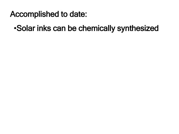 PPT - Powered Paint: Nanotech Solar Ink Brian A. Korgel Department of ...