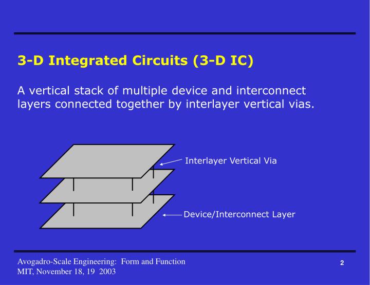 PPT - Three Dimensional Integrated Circuits PowerPoint Presentation ... PPT - Three Dimensional Integrated Circuits PowerPoint Presentation ...