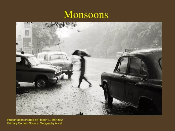 PPT - Monsoons PowerPoint Presentation, free download - ID:1053099