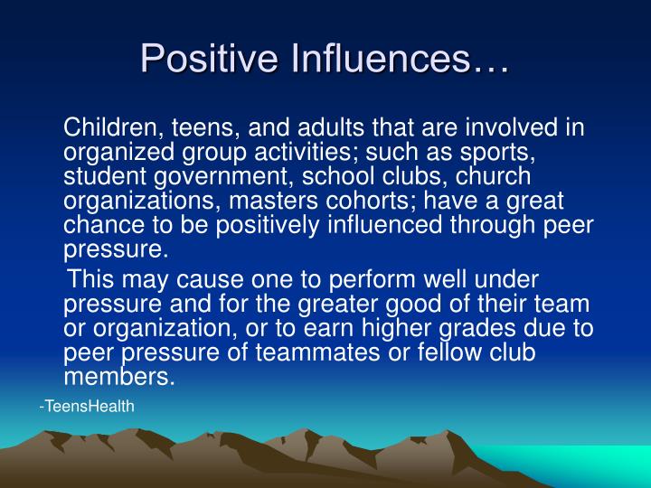 PPT - Peer Pressure PowerPoint Presentation - ID:1053186