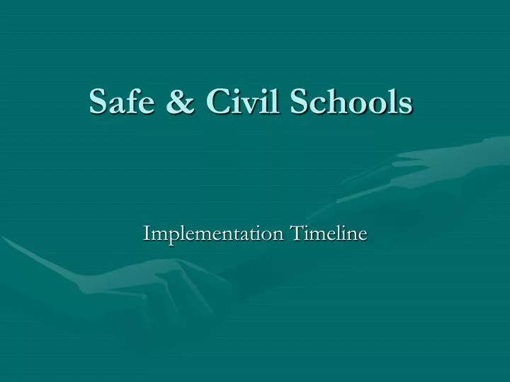 PPT - Safe & Civil Schools PowerPoint Presentation, free download - ID ...