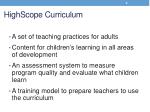 PPT - Introduction to the HighScope Curriculum PowerPoint Presentation ...