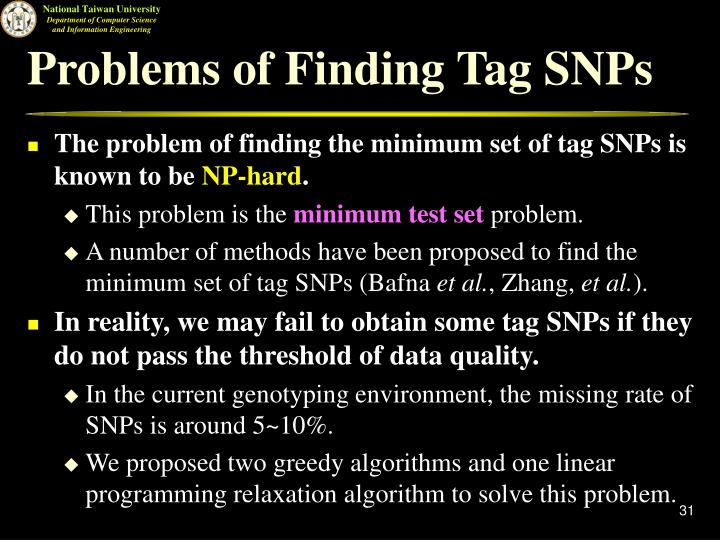 PPT - Introduction to SNP and Haplotype Analysis PowerPoint ...
